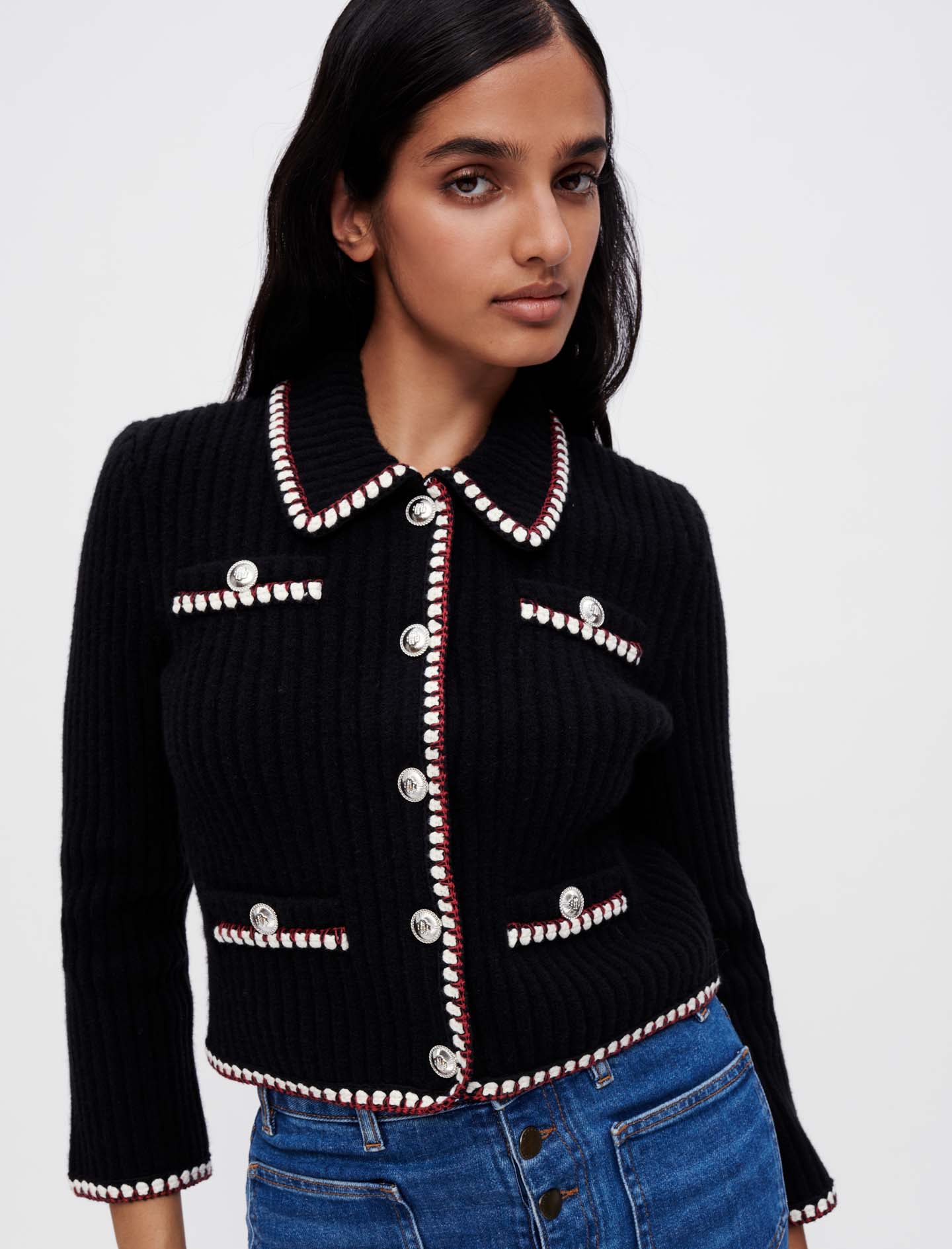 Women's Knitting cardigan - Maje Knitting cardigan Online -HongKong